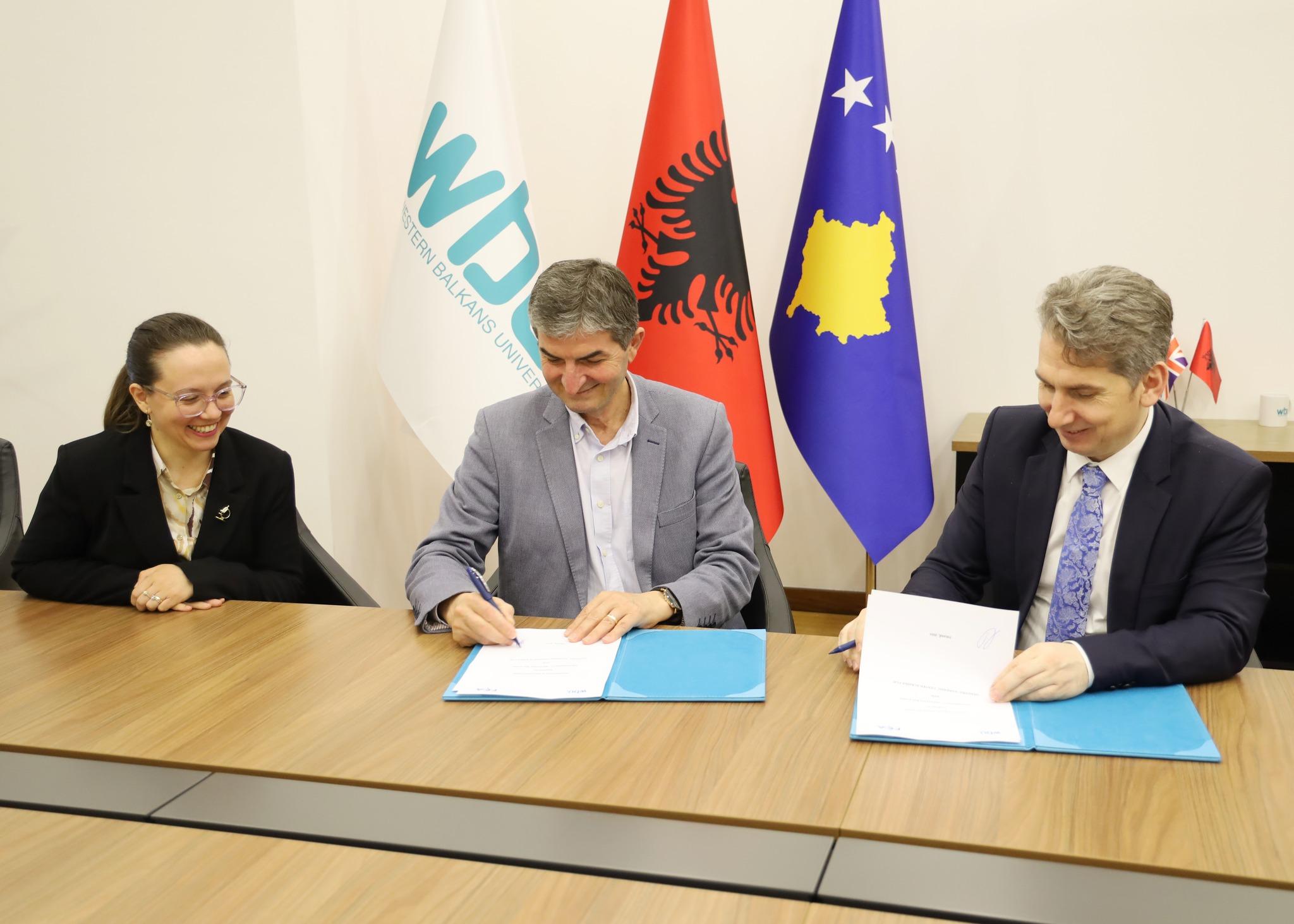 WBU signs a cooperation agreement with the "Forensic Center Albania ...